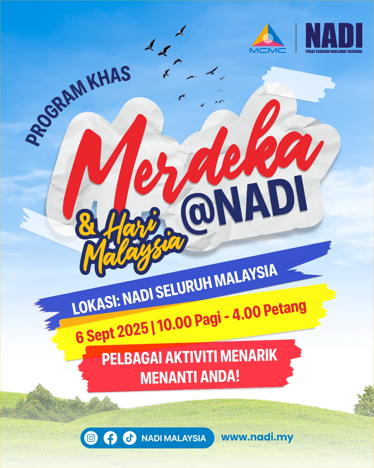 Program Khas Merdeka & Hari Malaysia @ NADI – NADI Bukit Bunga